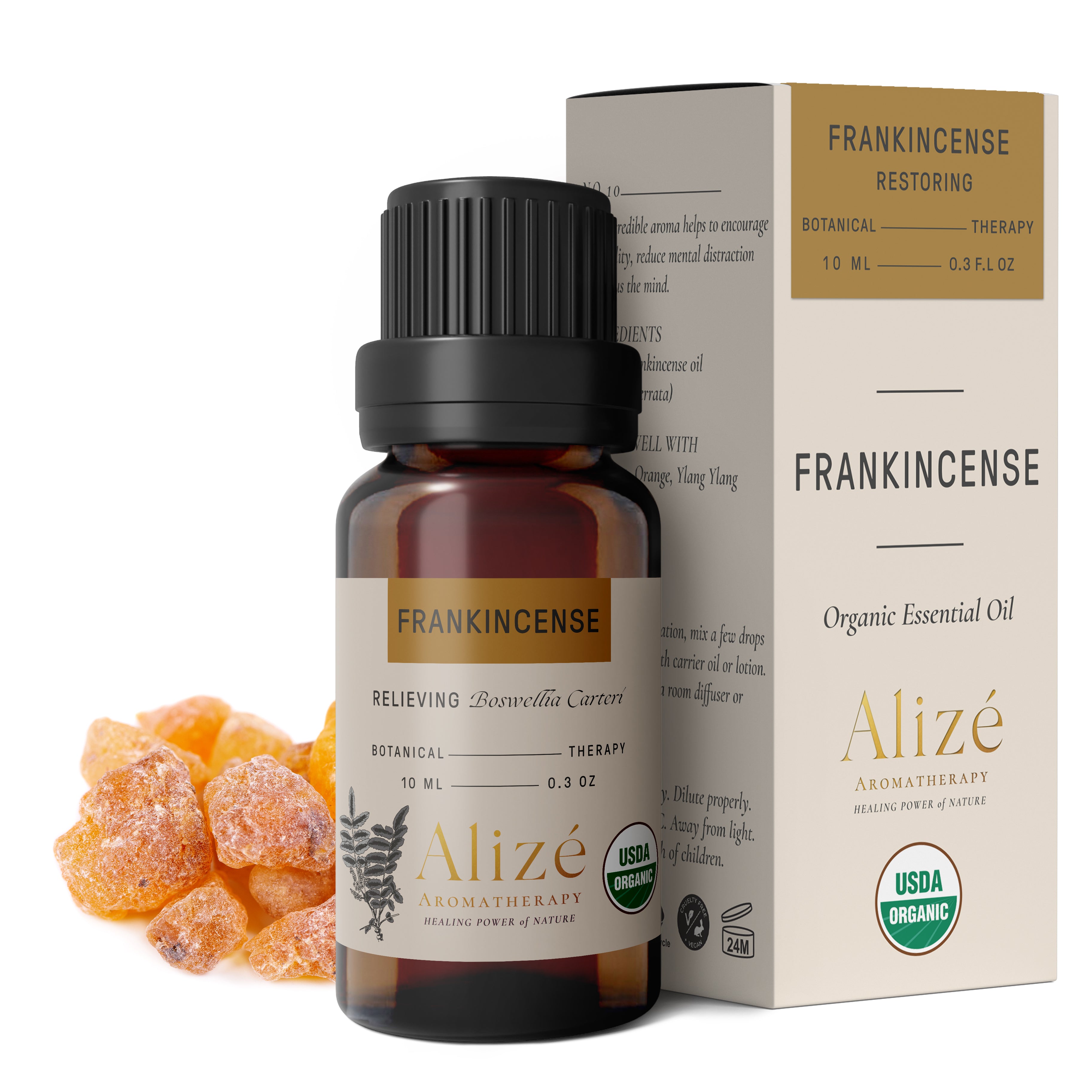 Pure Frankincense Essential Oil - Sacred Aromatherapy Elegance - ALIZÉ – Alize Living